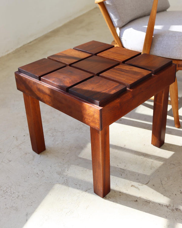 Cubist Style Side Table – Amphora Studio